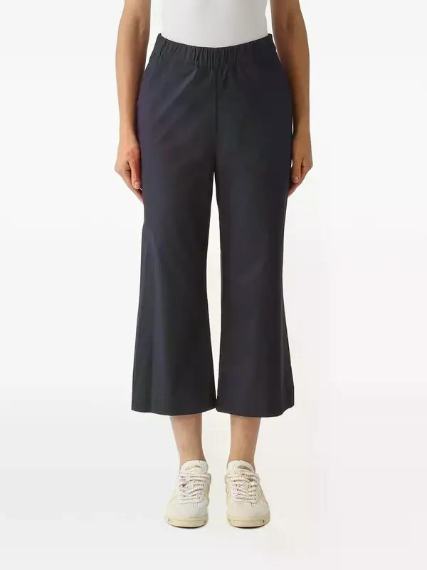GRAN SASSO Elasticated-waist Cropped Trousers