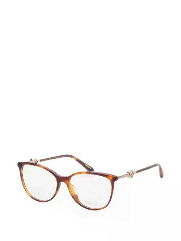 Chopard Cat-eye Frame Glasses - Brown