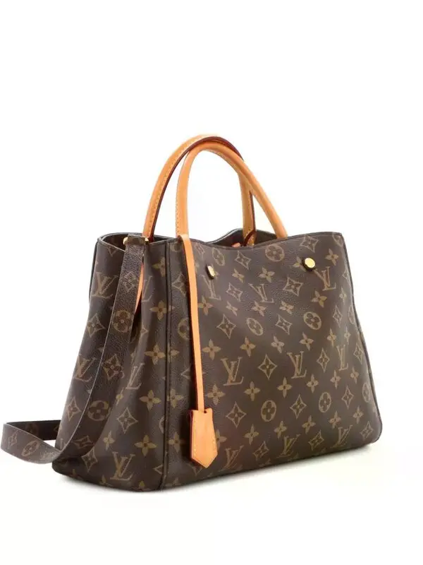 LOUIS VUITTON Montaigne Handbag Monogram Canvas Mm Tote Bag