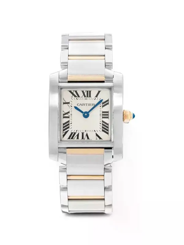 Cartier 2015 Tank Française 20mm Watch - White