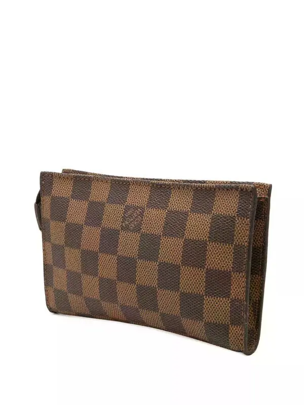 LOUIS VUITTON 1998 Damier Ebene Marais Pouch