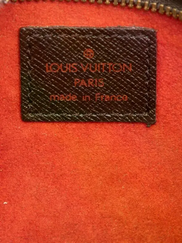 LOUIS VUITTON 1998 Damier Ebene Marais Pouch