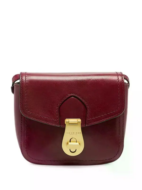 THE BRIDGE Buckle-detail Leather Mini Bag
