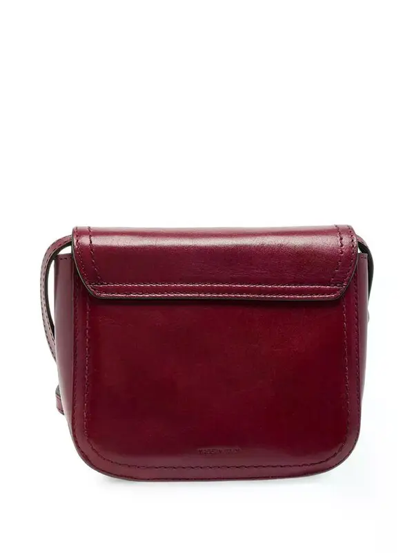 THE BRIDGE Buckle-detail Leather Mini Bag