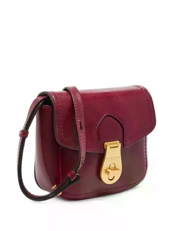 THE BRIDGE Buckle-detail Leather Mini Bag