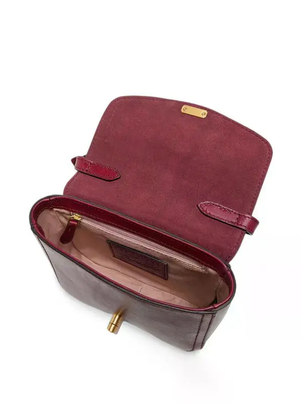 THE BRIDGE Buckle-detail Leather Mini Bag