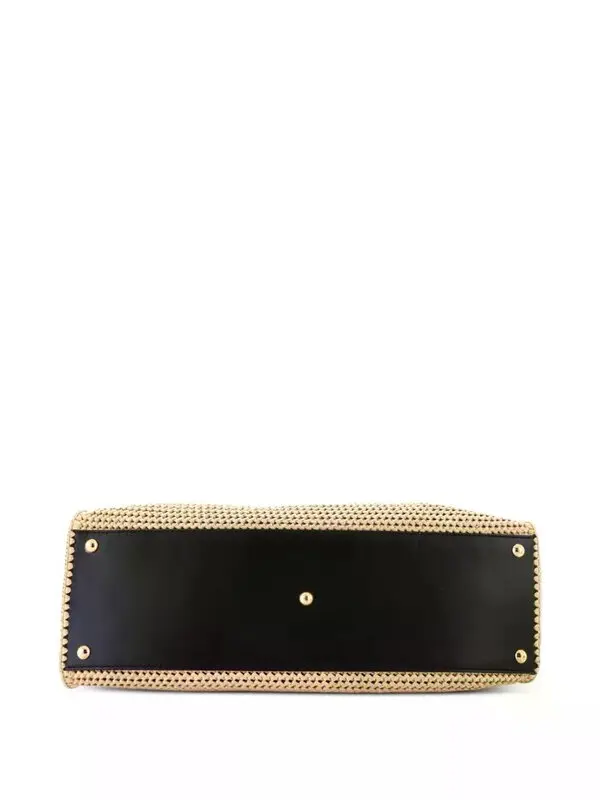 Fendi Peekaboo X- Raffia Medium Tote Bag