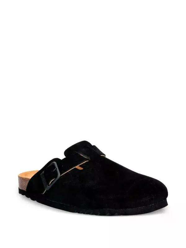 DR. SCHOLL'S SHOES Olivier Buckle-fastening Suede Clogs