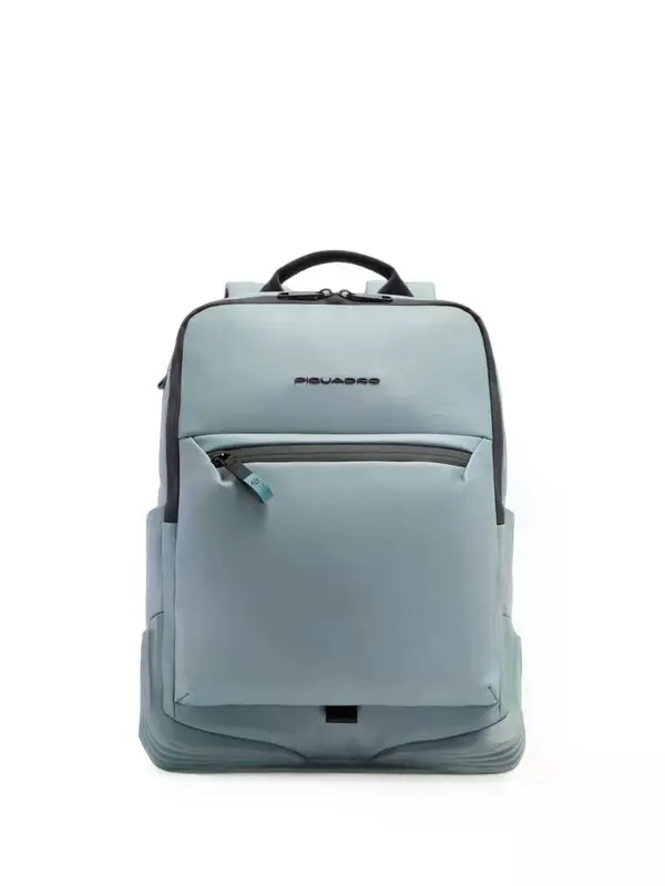PIQUADRO Water-resistant Logo-plaque Backpack