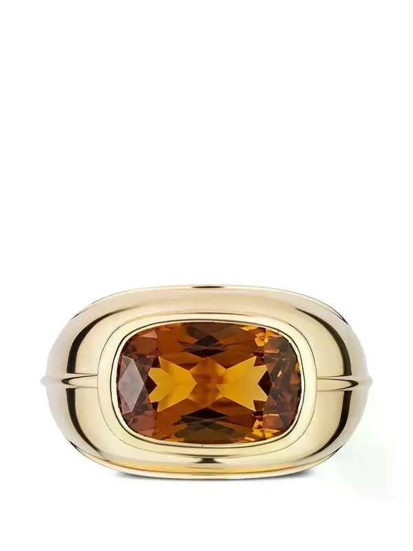 Goshwara Zircon Cushion-cut Ring - Gold