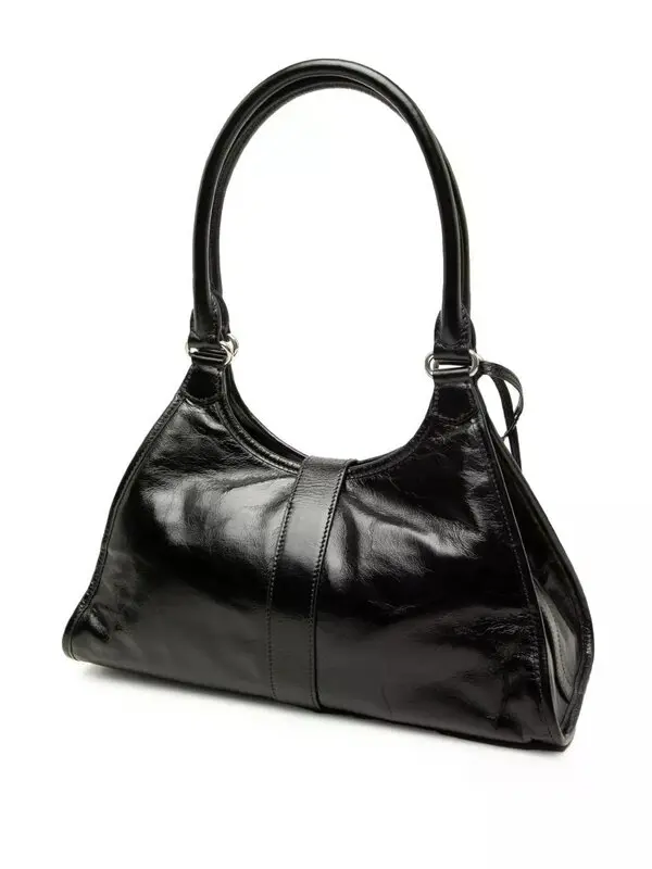 Prada 2010-2026 Medium Glossy Calfskin Shoulder Bag