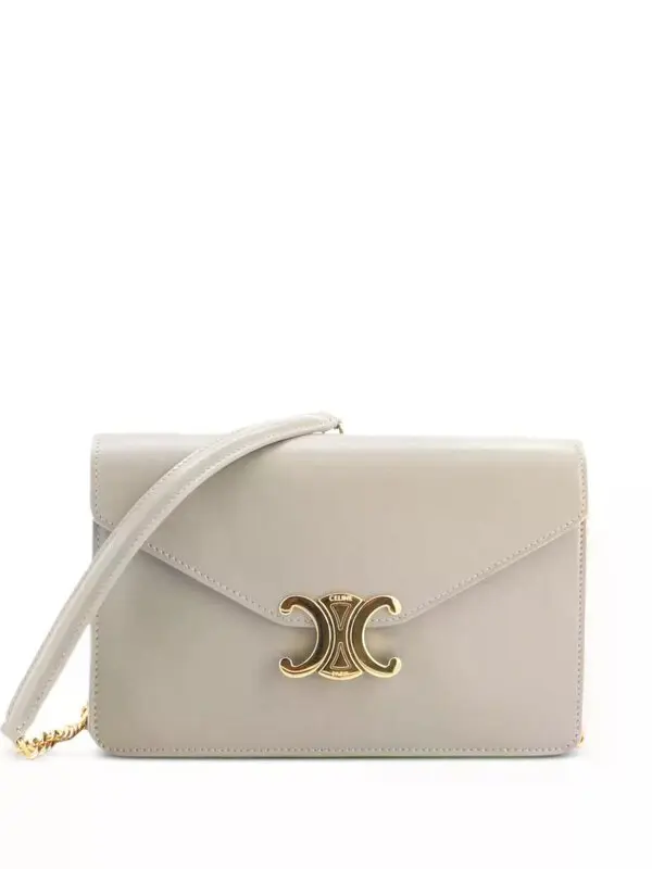 Celine Margo Triomphe Wallet On Chain Leather Crossbody Bag