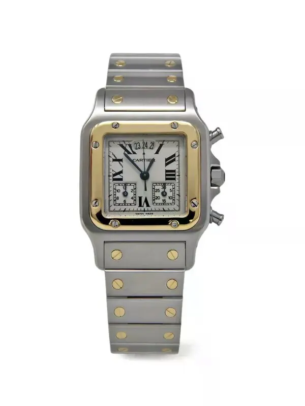 Cartier Santos Galbée 29mm Watch - White