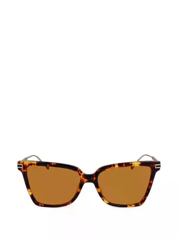 FERRAGAMO Tortoiseshell-effect Sunglasses