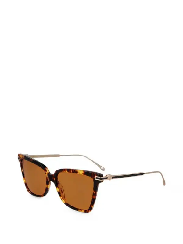 FERRAGAMO Tortoiseshell-effect Sunglasses
