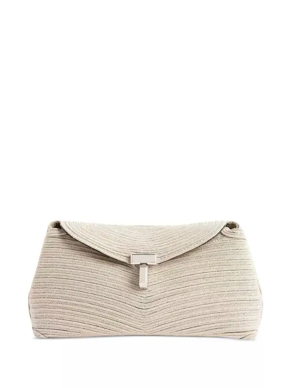 TOTEME Mini T-lock Rope Clutch Bag - Neutrals