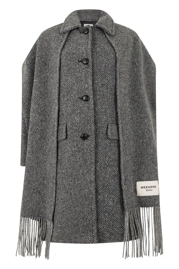 Max Mara Weekend Jacket With Scarf Detail