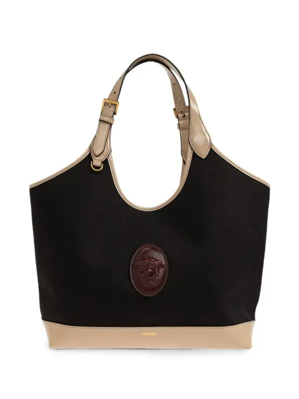 Versace Rivière Large Tote Handbag - Blckgreyrs