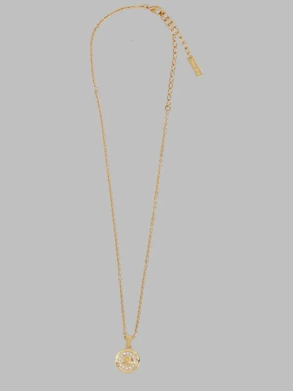 Versace Iconic Medallion Necklace For