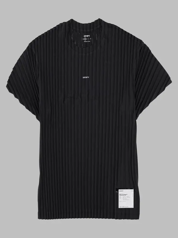 Satisfy Logo T-shirt - Black