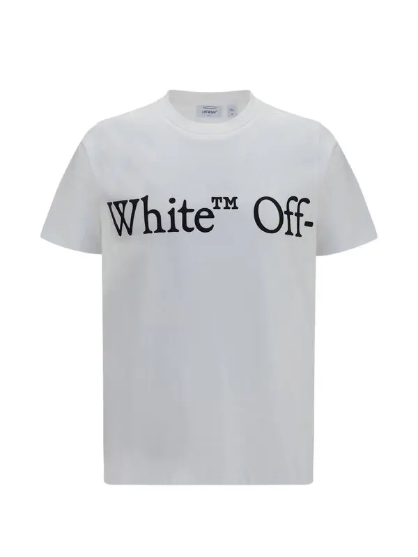 Off-White Bookish Scarf T-shirt - White