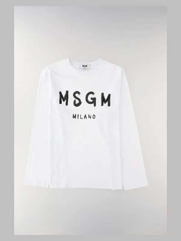 MSGM Cotton T-shirt For