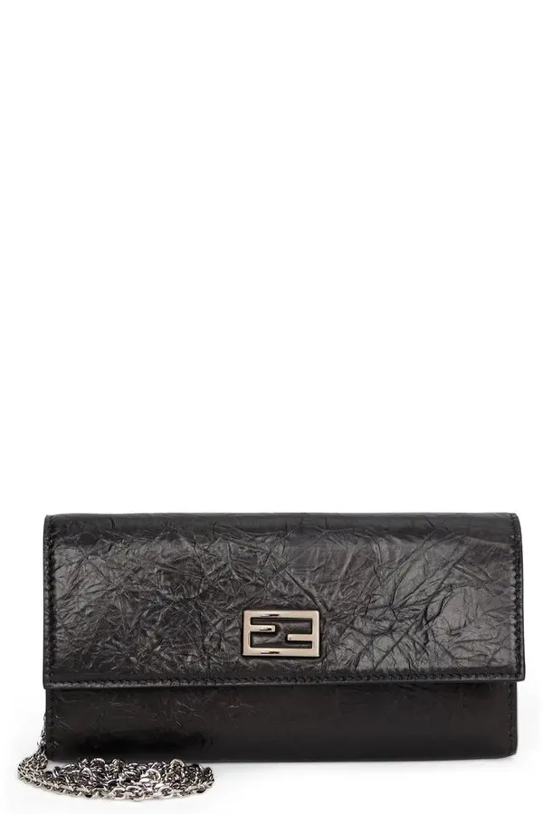 Fendi Continental Mini Handbag - Black