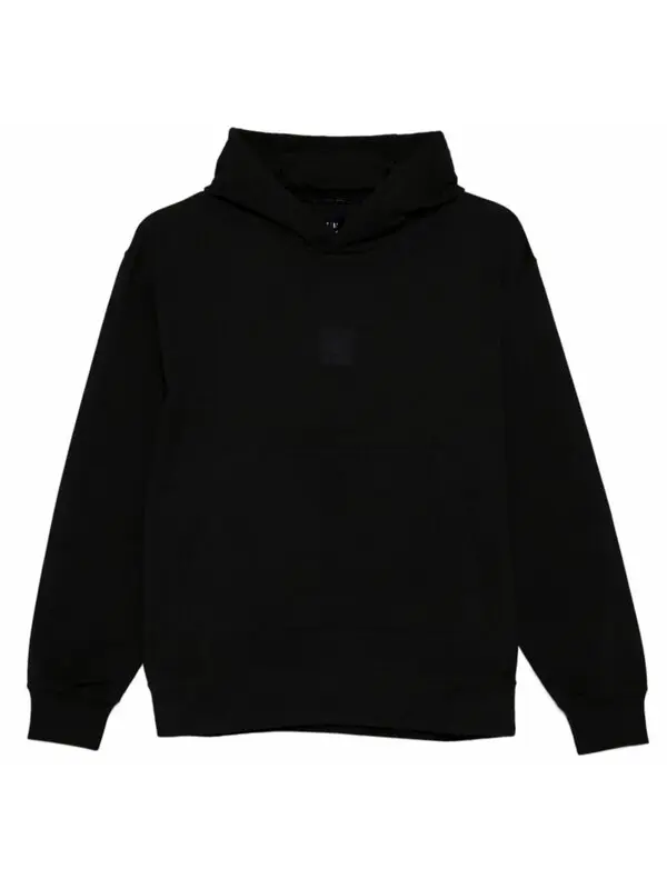 C.P. COMPANY C. P. Company Metropolis Hooded Cotton Sweatshirt With Lens Sleeve Detail