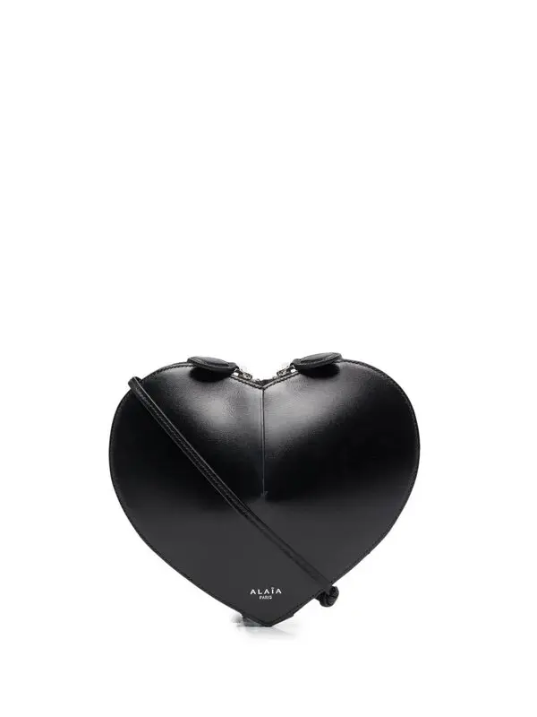 Alaïa Style Coeur Calfskin Mini Handbag
