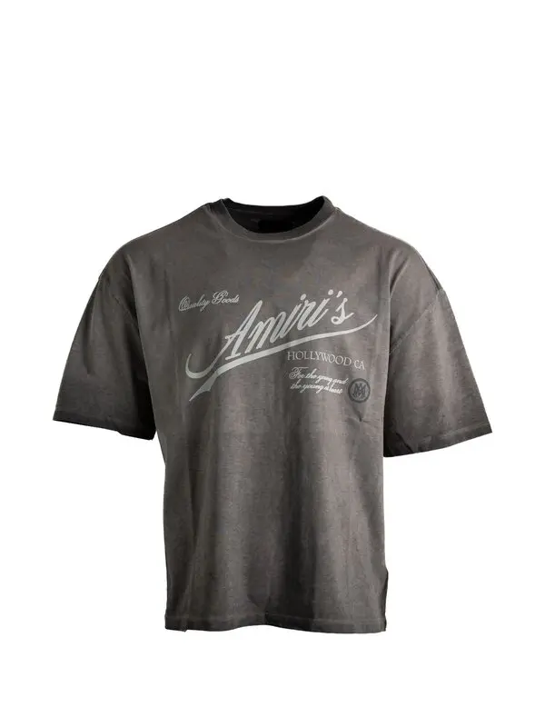 Amiri Crystal Quality Goods Long-journey Skate Tee