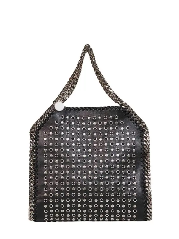 Stella McCartney Studded Chain Shoulder Bag - Black