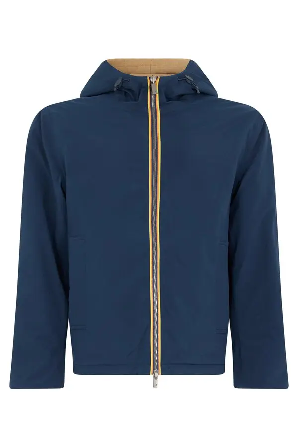 K-WAY Claude Hooded Zipper Jacket For