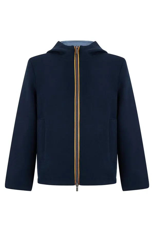 K-WAY Claude Hooded Lightweight Zip Jacket