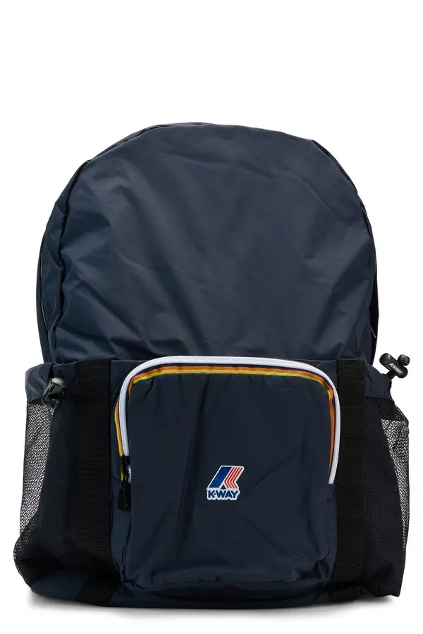 K-WAY Le Vrai 4.0 Michel Backpack With Adjustable Straps And Top Zip Closure