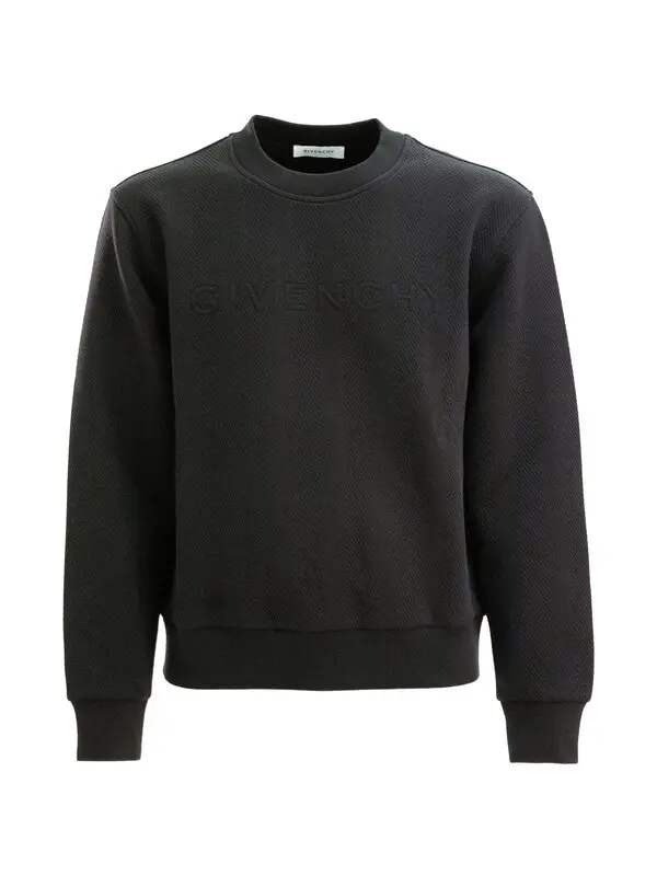 Givenchy Quilted Sweatshirt - Black