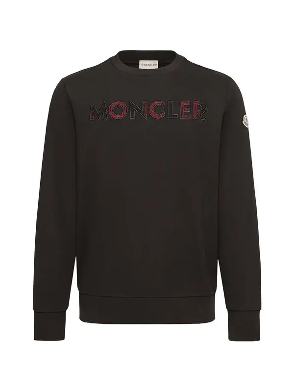 Moncler Logo-embroidered Crewneck Sweatshirt