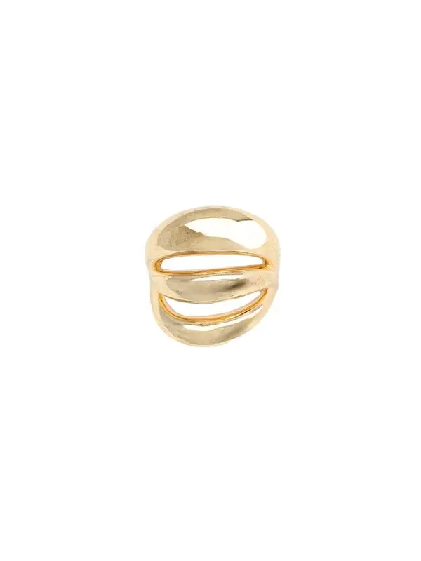 PANCONESI Abstract Sculptural Ring