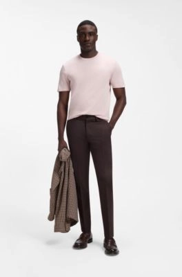 BOSS Slim-fit Cotton-blend Pants