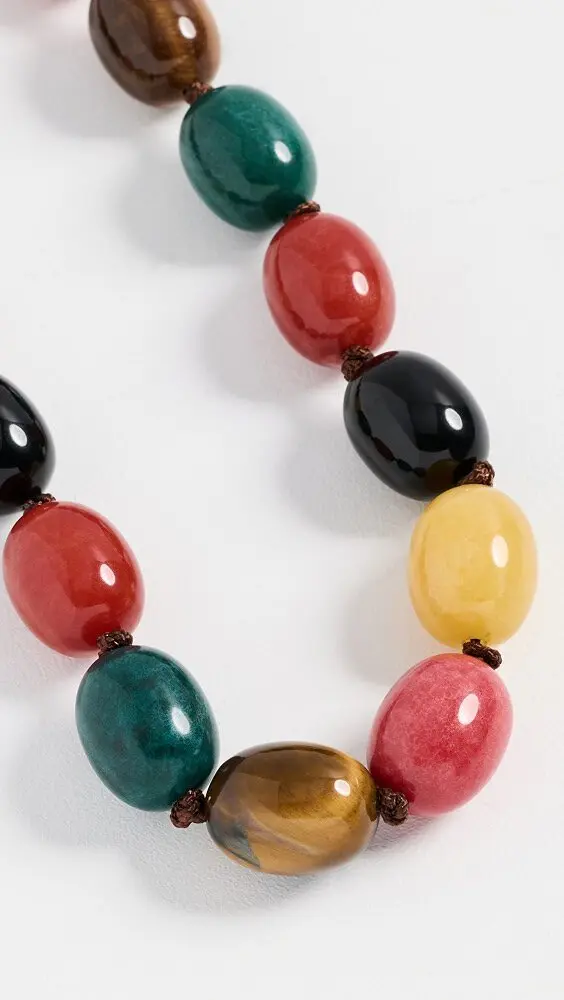 ROXANNE ASSOULIN The Multi Pebble Stone Necklace