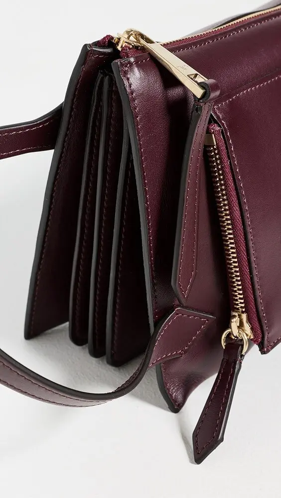 TWP Leather Accordion Clutch