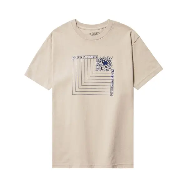 PLEASURES Fertile T-shirt 'sand