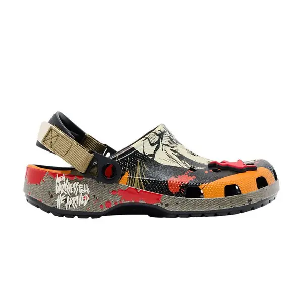CROCS Halloween Michael Myers Classic Clog - White