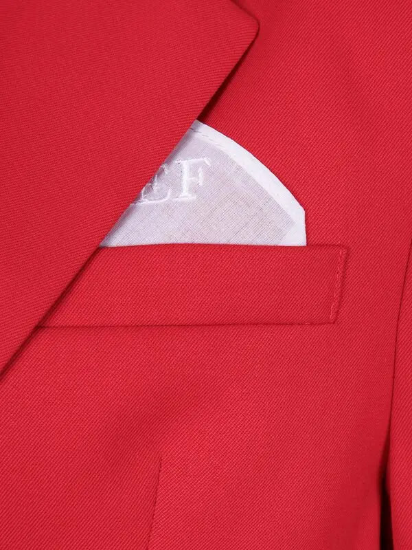 Elisabetta Franchi Single-breasted Cropped Crêpe Blazer With Lapel Collar