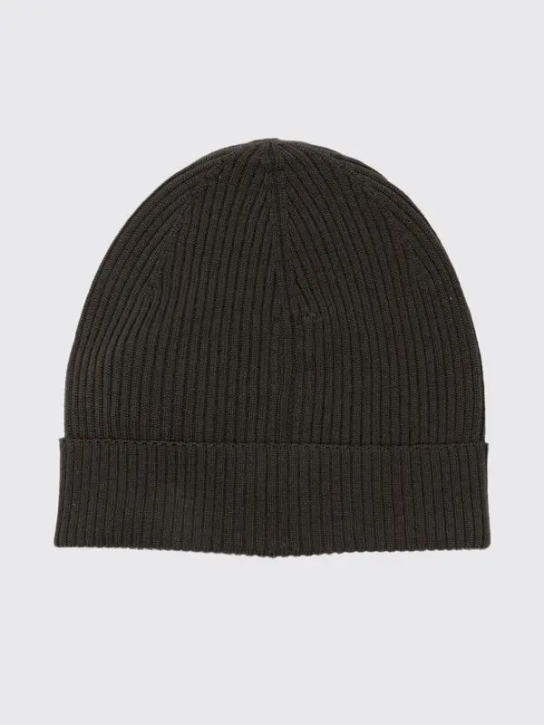 Rick Owens Pure Virgin Wool Beanie With A Classic Design And Cuff - Grey