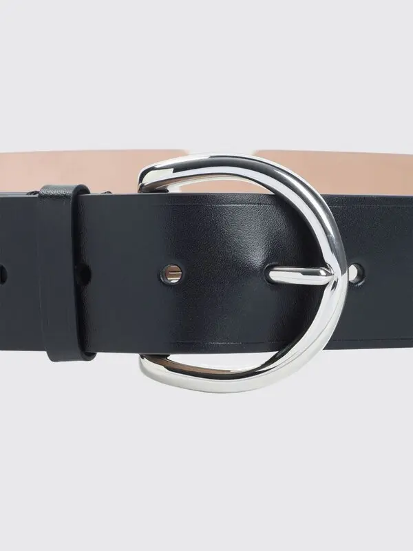 Phoebe Philo Smooth Calf Leather Belt With Adjustable Buckle