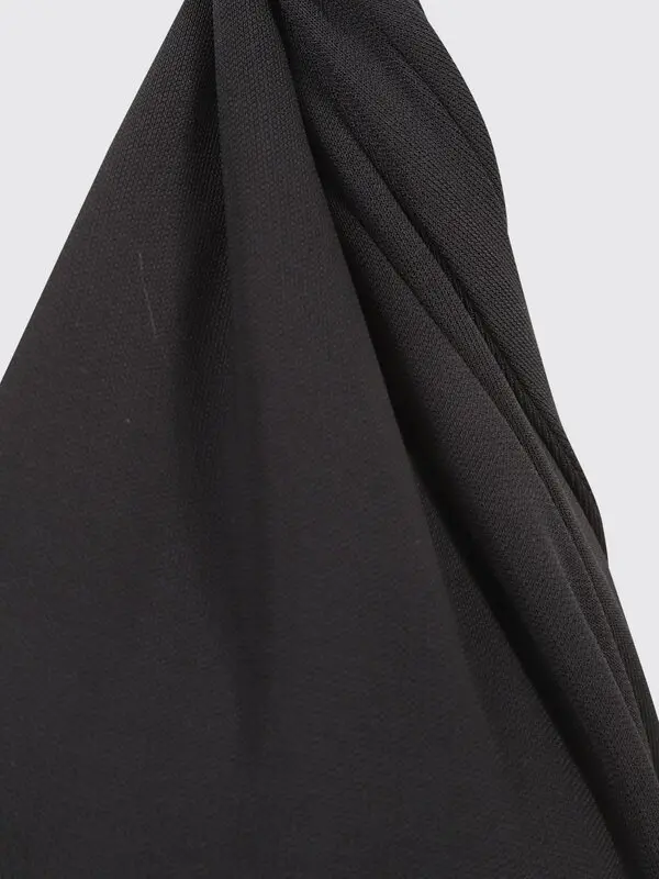 TOTEME Twisted Halter Neck Top In Stretch Viscose With A Slim Fit