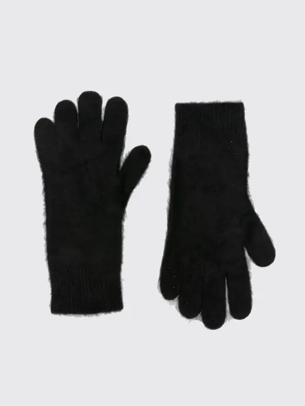 Soft Goat Classic Cashmere Gloves With Ribbed Cuffs