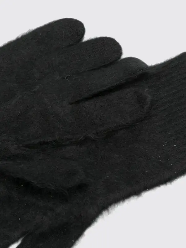Soft Goat Classic Cashmere Gloves With Ribbed Cuffs