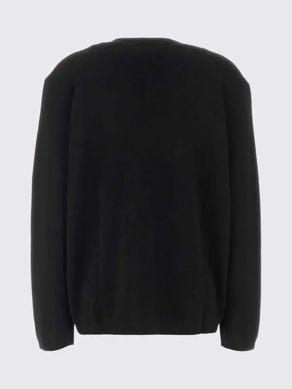 THE ROW Relaxed Fit V-neck Cashmere Jumper With Dropped Shoulders