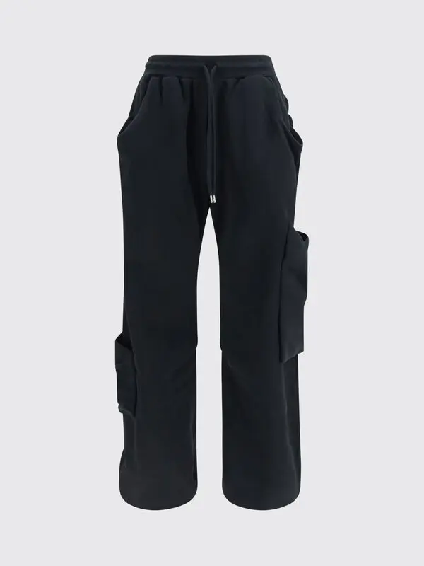 VIVIENNE WESTWOOD Cotton Cargo Jogging Trousers With Embroidered Orb Logo